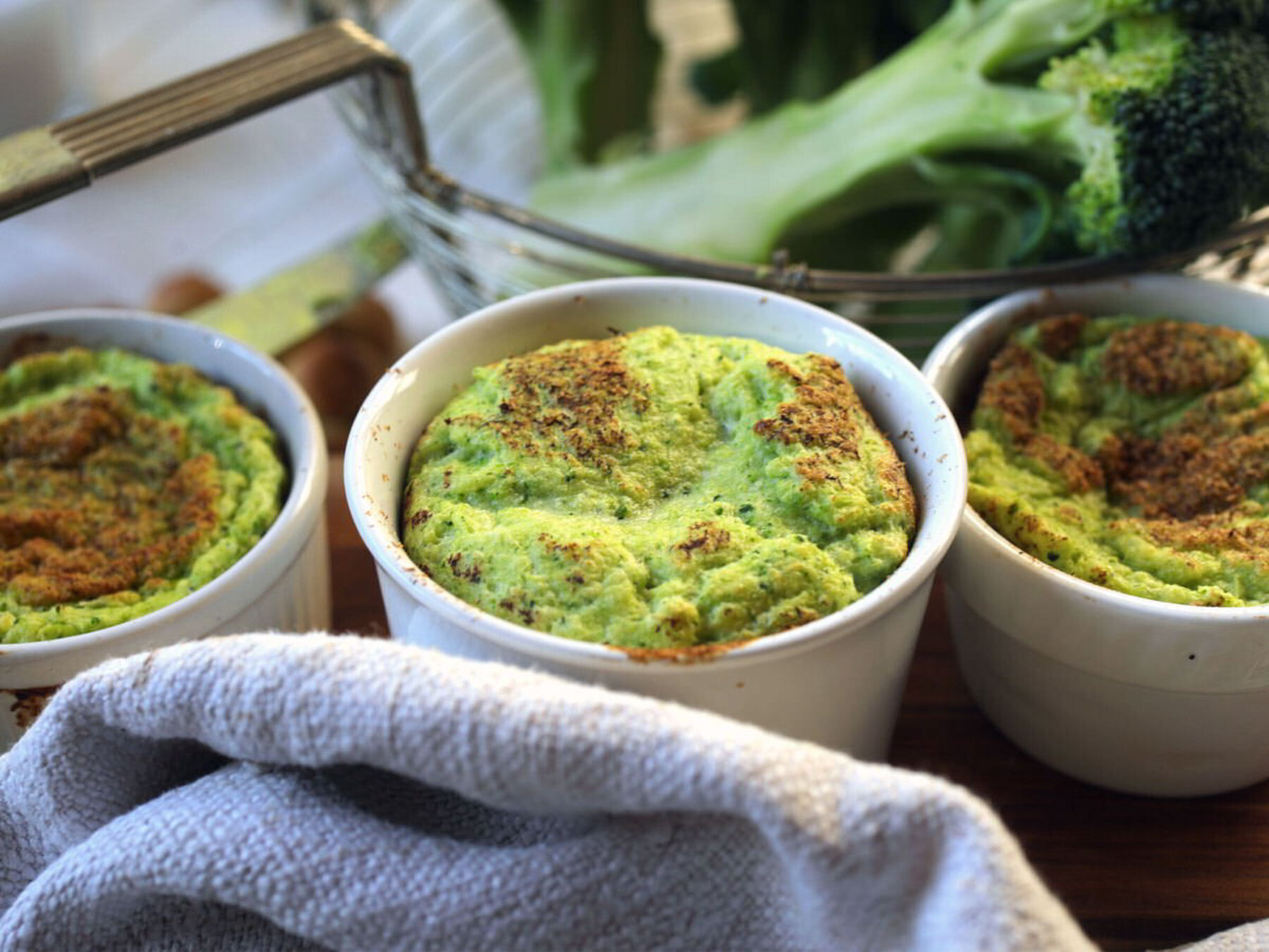 Soufflé ai broccoli